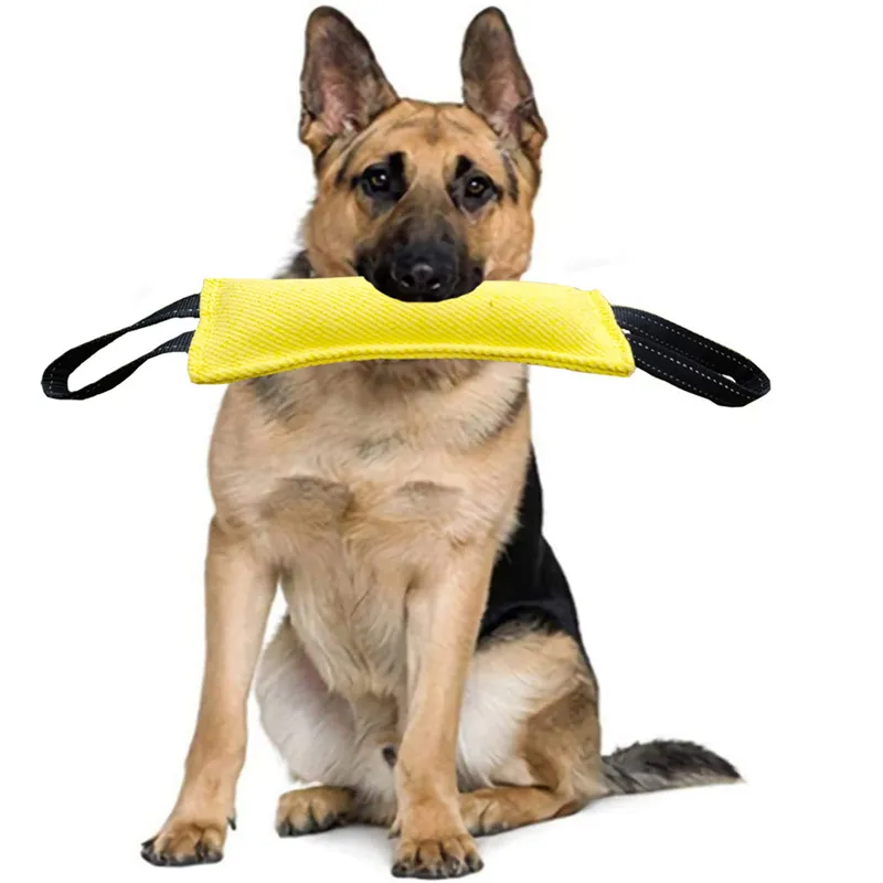 Durable Dog Bite Stick Training Toy with Non-Slip Cloth Sleeve - Tough ...