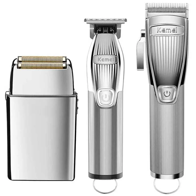 Cordless Hair Clipper Professional Rechargeable Hair Trimmer Cordless ...