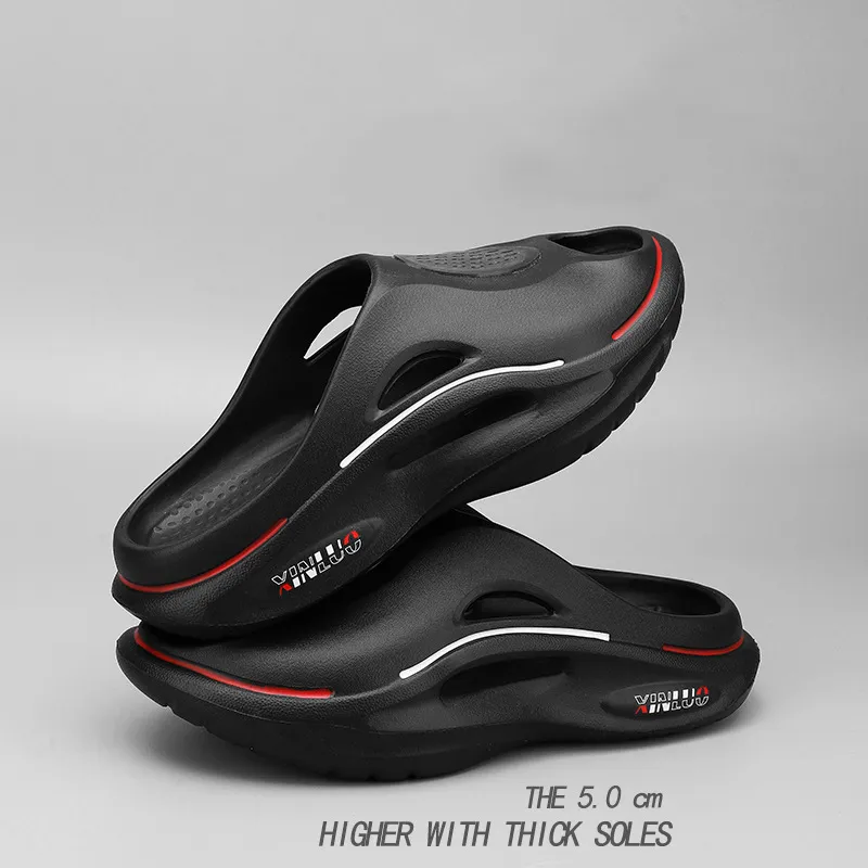 Men's Breathable EVA Clogs - Summer Outdoor Beach Sandals with Thick ...