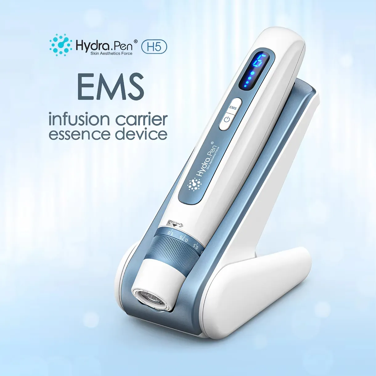 Wireless 4 Pole EMS Microcurrent Hydra Pen H5 For Mesotherapy And Skin ...
