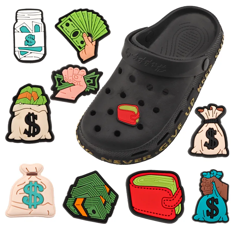 DHgate.com:Money Shoe Charms - Dollar Bill Shoe Decorations for Clogs ...