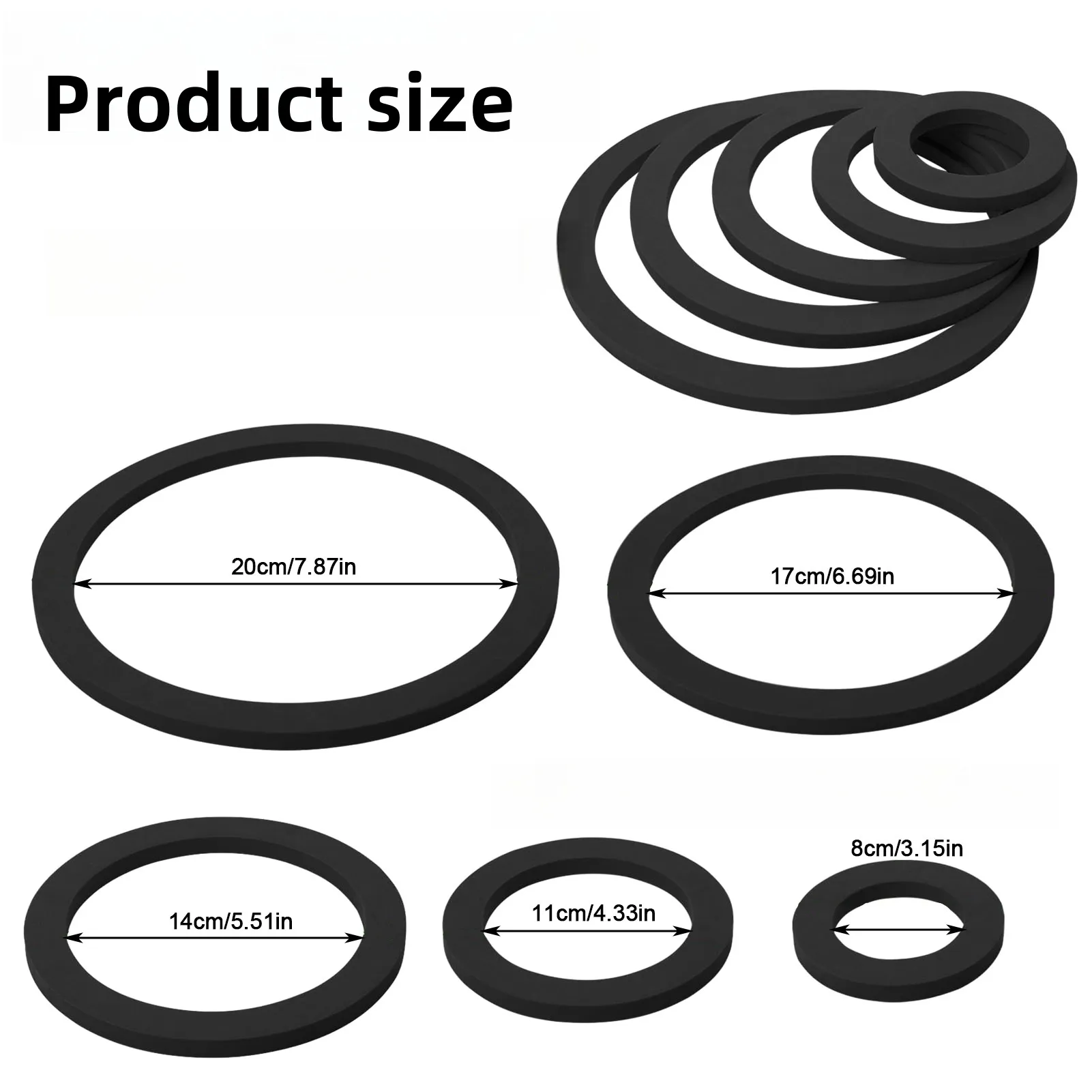 Aquarium Floating Plant Rings, Floating Grass Blocking Rings For Fish ...
