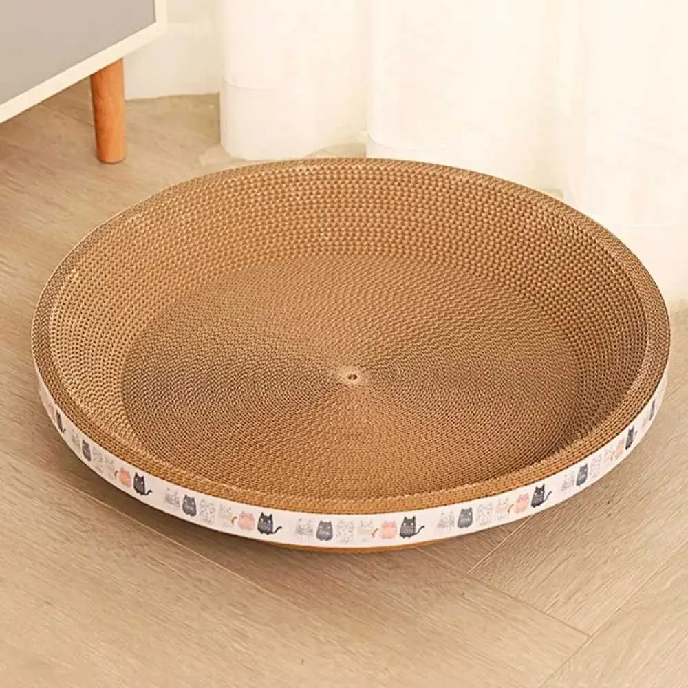 Premium Corrugated Cat Scratcher Pad: Kitten & Adult Claw Sharpener ...