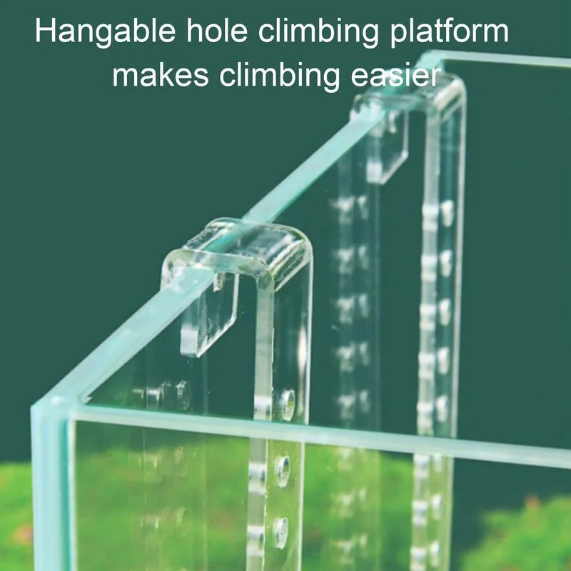 Acrylic Turtle Ramp - Reptile Habitat Decor, Climbing Platform ...