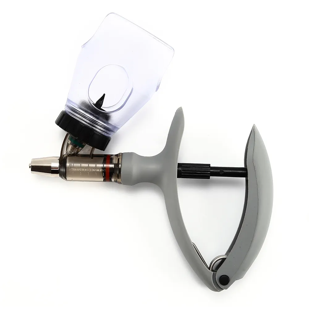 Automatic Veterinary Continuous Syringe Adjustable Vaccine Syringe for ...
