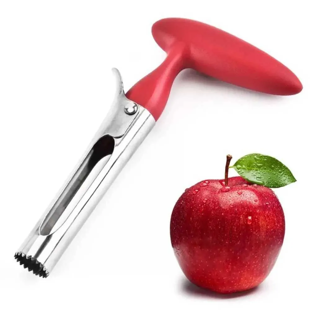 Stainless Steel Apple Corer - Fruit Slicer & Pear Core Remover ...