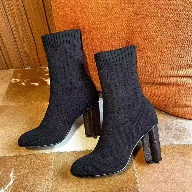 Silhouette Ankle Boots For Women Designer Fabric... From Factory ...