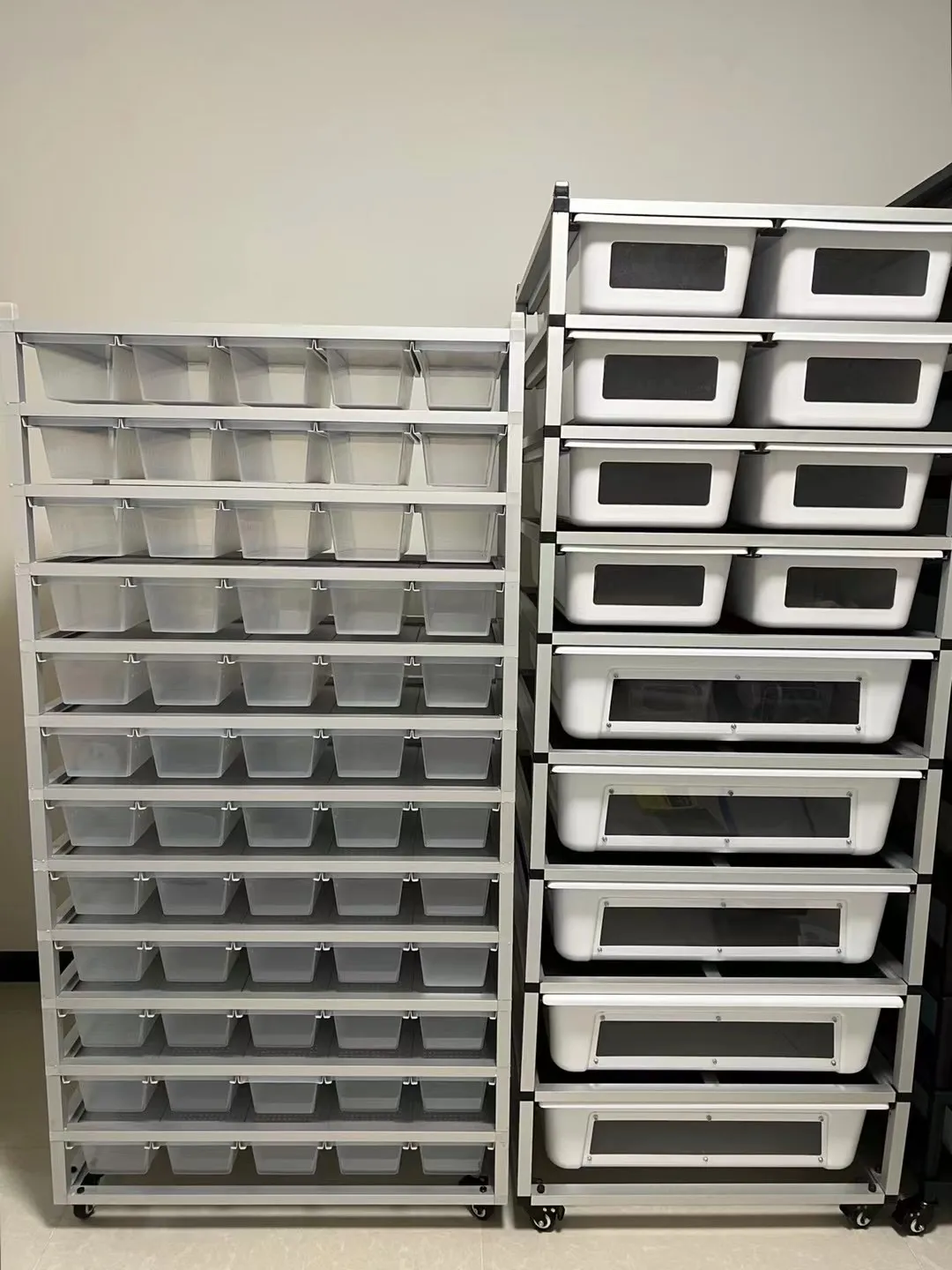 Premium Reptile Enclosure System: Ball Python Tub Cage Display Racks ...