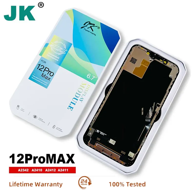 JK For IPhone 12 Pro Max LCD Display Touch Screen Digitizer Assembly No ...