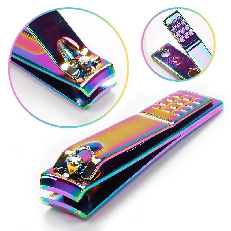 Premium Stainless Steel & Titanium Nail Clippers Set - Professional ...