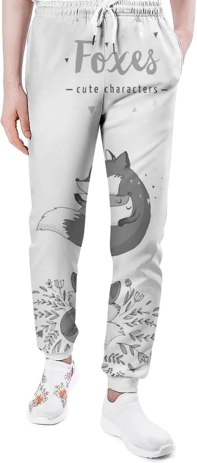 Men's Sweatpants Full Length Drawstring Waist Midweight Polyester ...