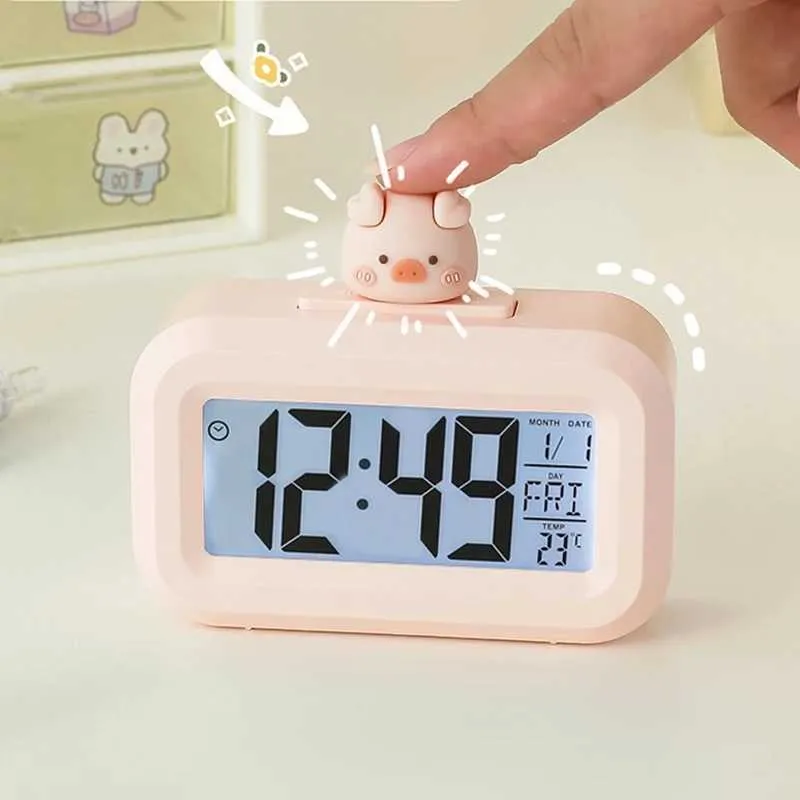Small Clock Digital LED Alarm Cute Digital Clocks... From Thousand ...