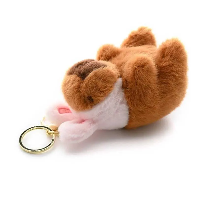 Cute Capybara Plush Keychain - Animal Plush Backpack Charm, Premium ...