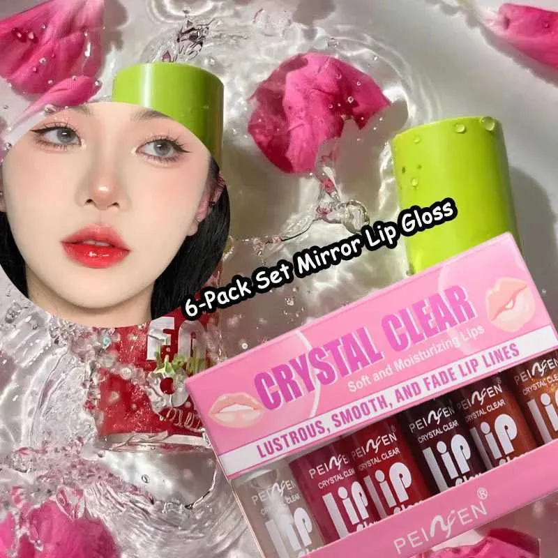 Crystal Clear Lip Gloss Set - Moisturizing, Long Lasting, Plumping ...