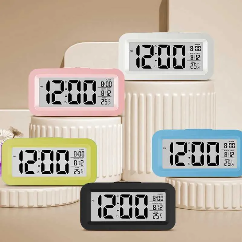 Mini Digital clock alarm clock for Office and Home...