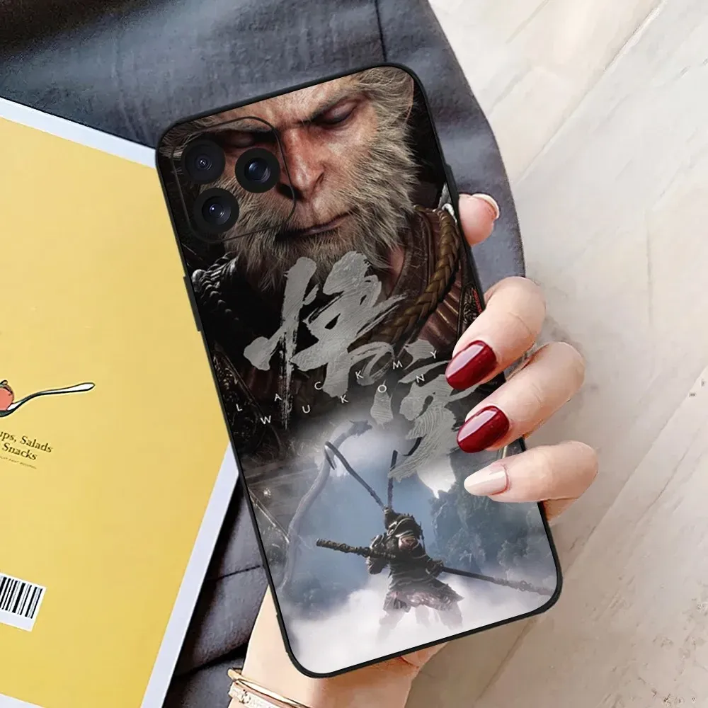 Black Myth Wukong Cool Halloween Phone Case For IPhone 8/14 Mini/X/15 ...