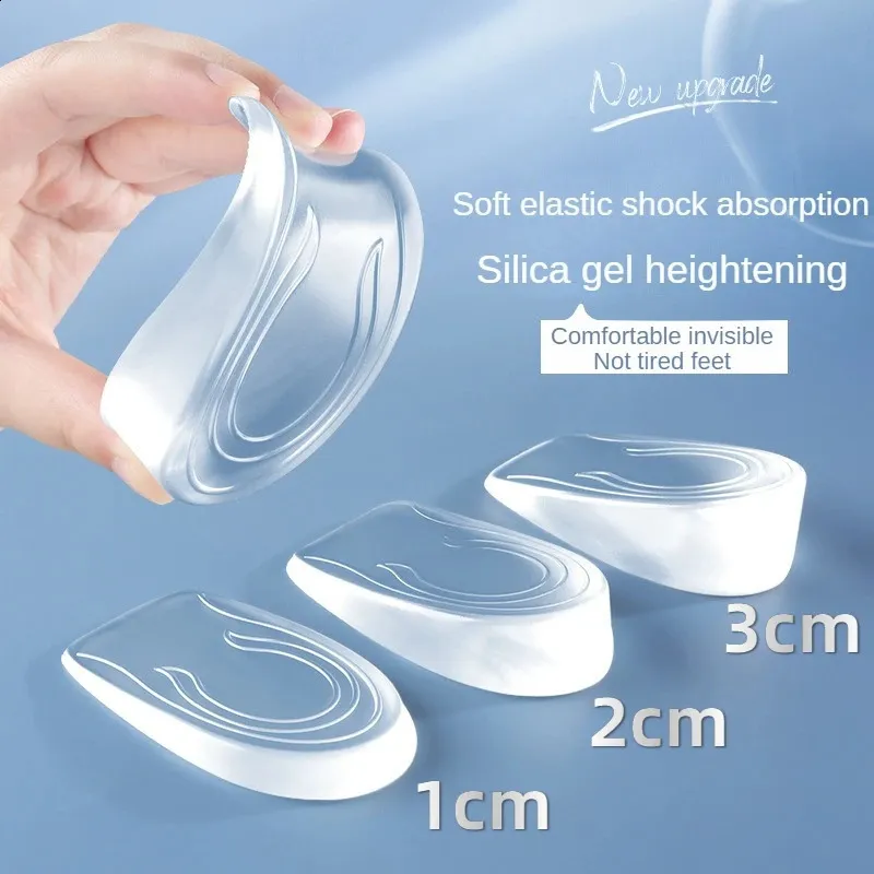 Invisible Silicone Heel Lift Inserts - Add Height & Comfort, Shop Now ...