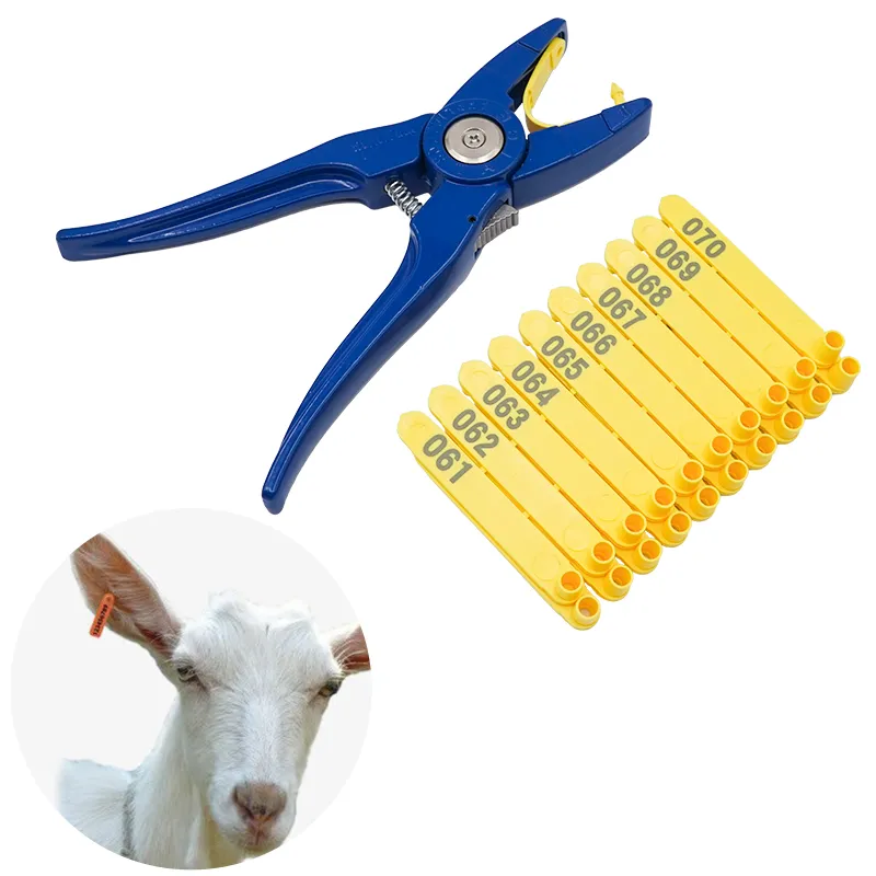 Wholesale Goat Sheep Ear Style Tag Pliers Clamp Nylon Material For Farm ...