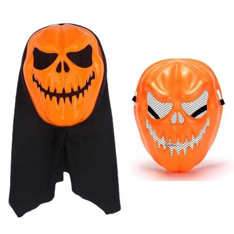 Halloween Pumpkin Mask & Dress-Up Set: Funny, Unisex Party Supplies ...