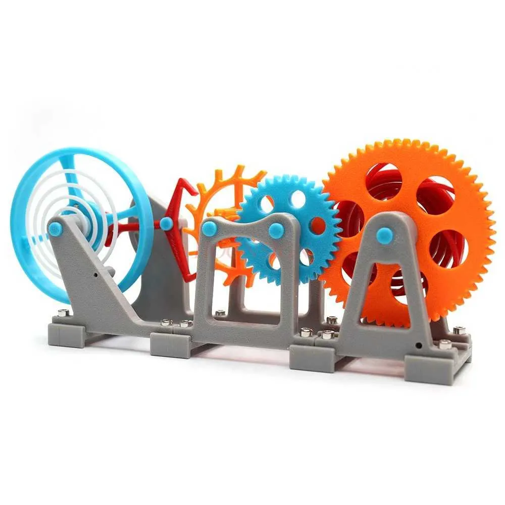 3D Printed Flying Tourbillon Watch Mechanism Kit - DIY STEM Clockwork ...