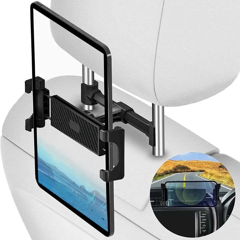 Seat Headrest Mount 360 Rotatable Universal Tablet Holder for Car from ...