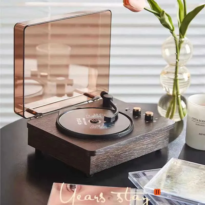 DVD VCD Player Retro CD Player Album Player Bluetooth Speaker Disk ...