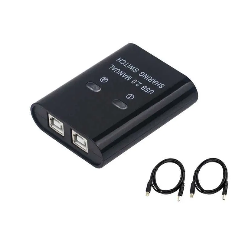2-Port USB Sharing Switch: Connect Two Computers to One USB Device ...