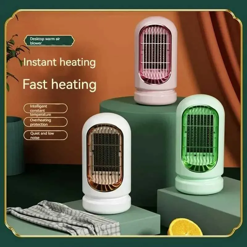 Portable Electric Heater - 1200W Ceramic Space Heater for Home, Office ...