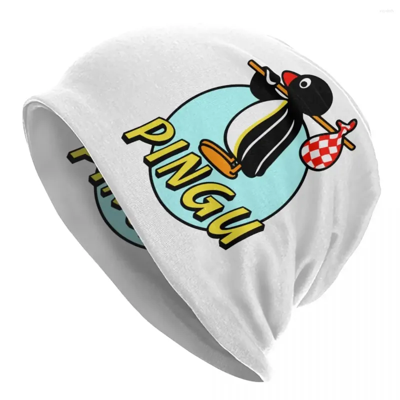Penguin NUT Pingu Berets Blancs Cartoon Funny Hip Hop Unisex Outdoor ...