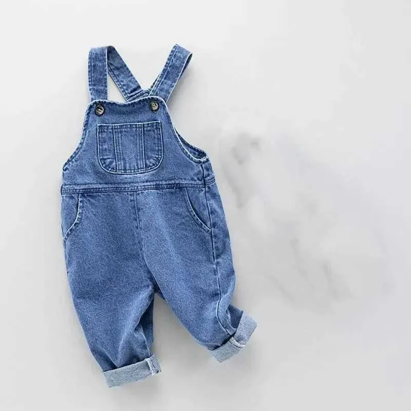DHgate.com:Baby Girl Denim Overalls: Loose Fit, High Waist, Large ...