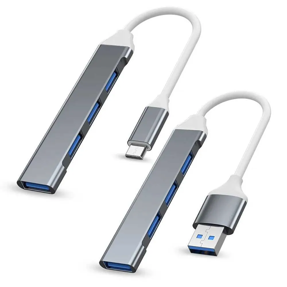 USB-C Hub 3-Port Adapter - Type-C to 3.0/3.1 Multi Splitter for Macbook ...