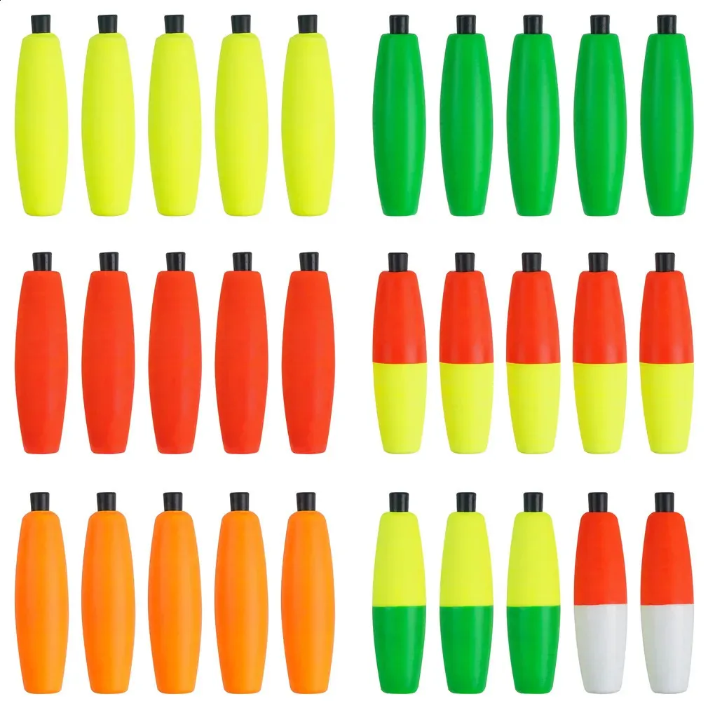 100 Pack Catfish Fishing Bobbers - Slip Bobbers, Peg Floats, Strike Indicators - Cork Buoys for ...