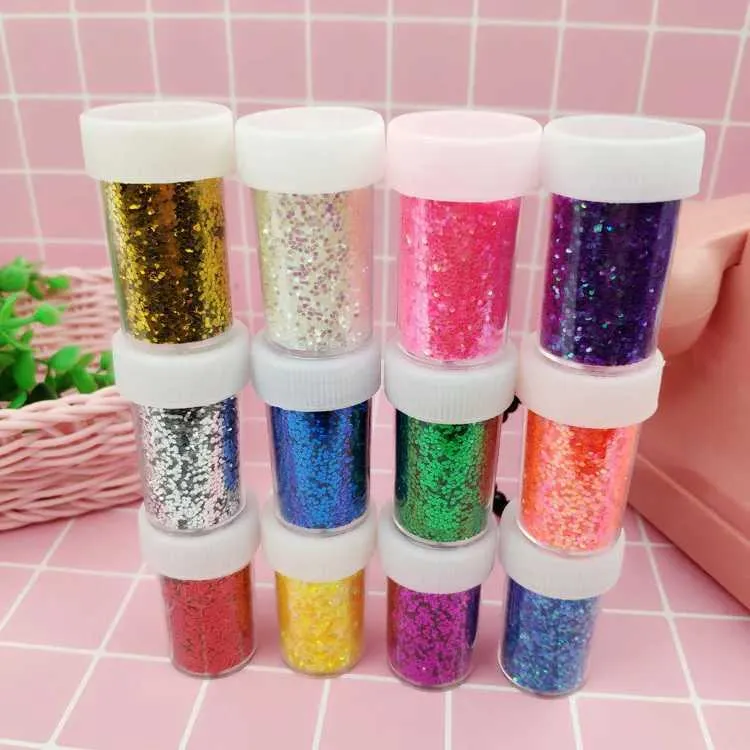 DHgate.com:12g Transparent Fluffy Glitter Filler for DIY Slime ...