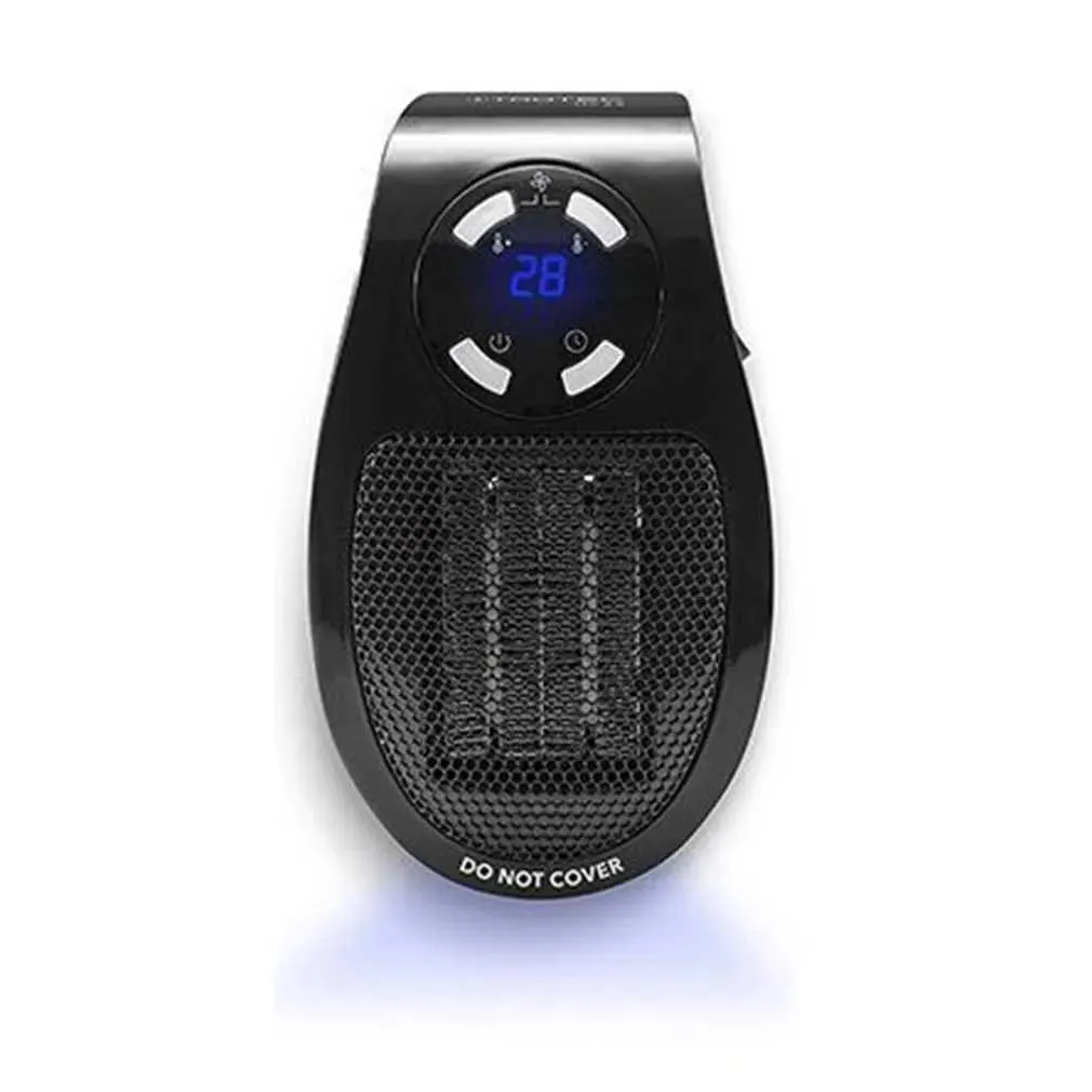 Compact Electric Space Heater - Powerful Mini Fan Heater for Home ...