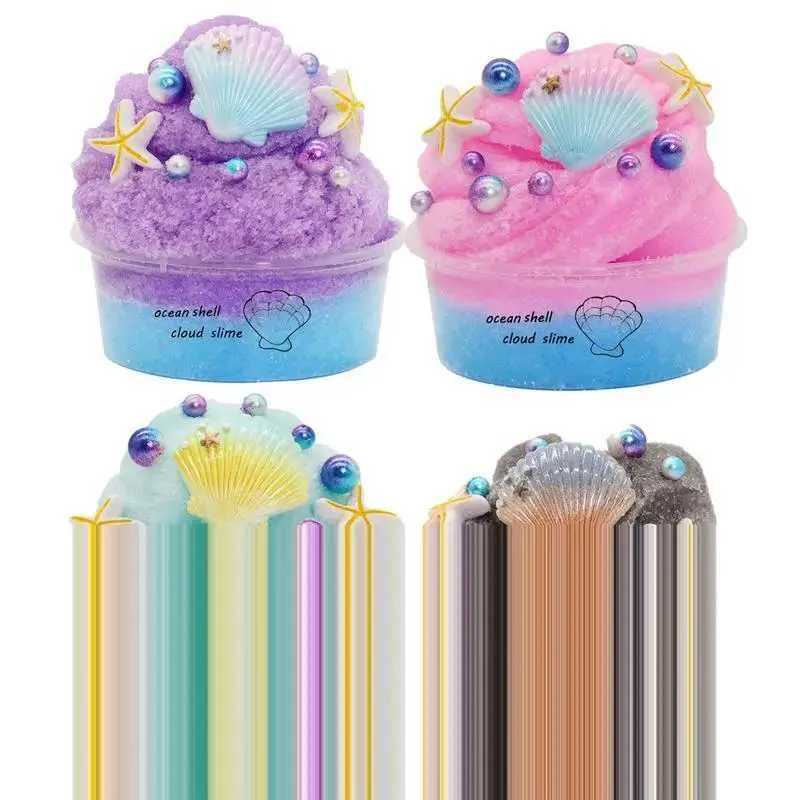 DHgate.com:Transparent Crystal Slime 60ml - Non-Sticky, Soft Jelly Clay ...