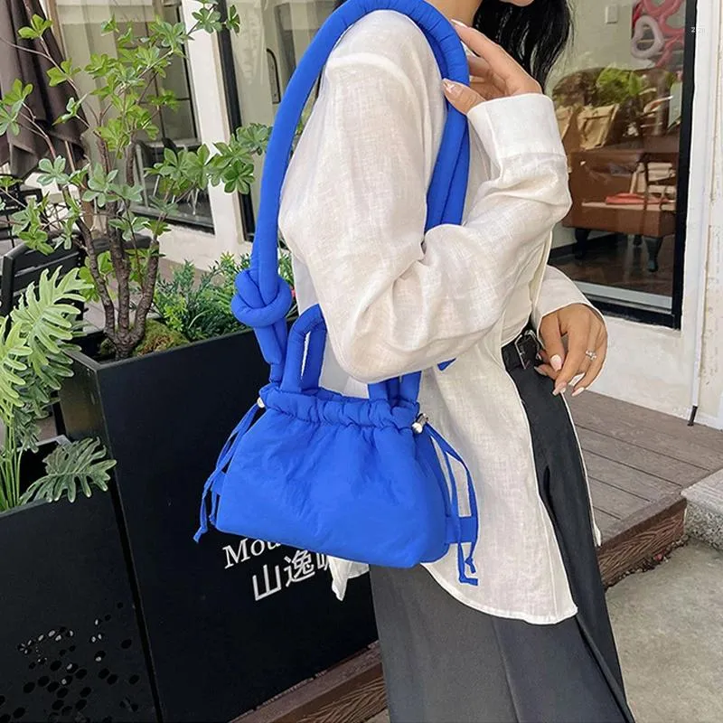 Totes Fashion Small Puffer Designer Padded Women Shoulder Bags Nylon ...