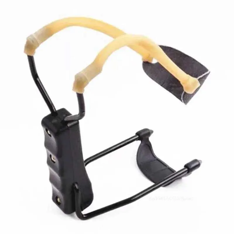 Hunting Slingshot: Heavy Duty Folding Wrist Support Slingshot For ...