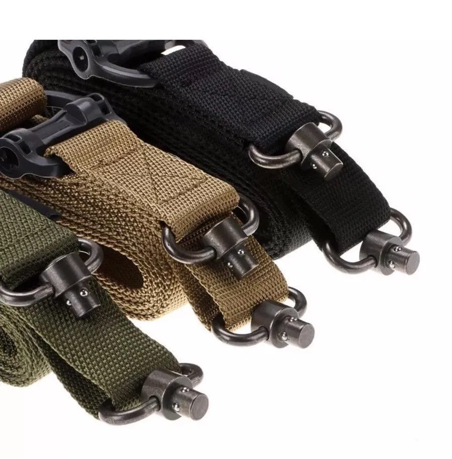 Tactical Rifle Sling MS4 Dual QD Two Point Multi Mission Sling Durable ...