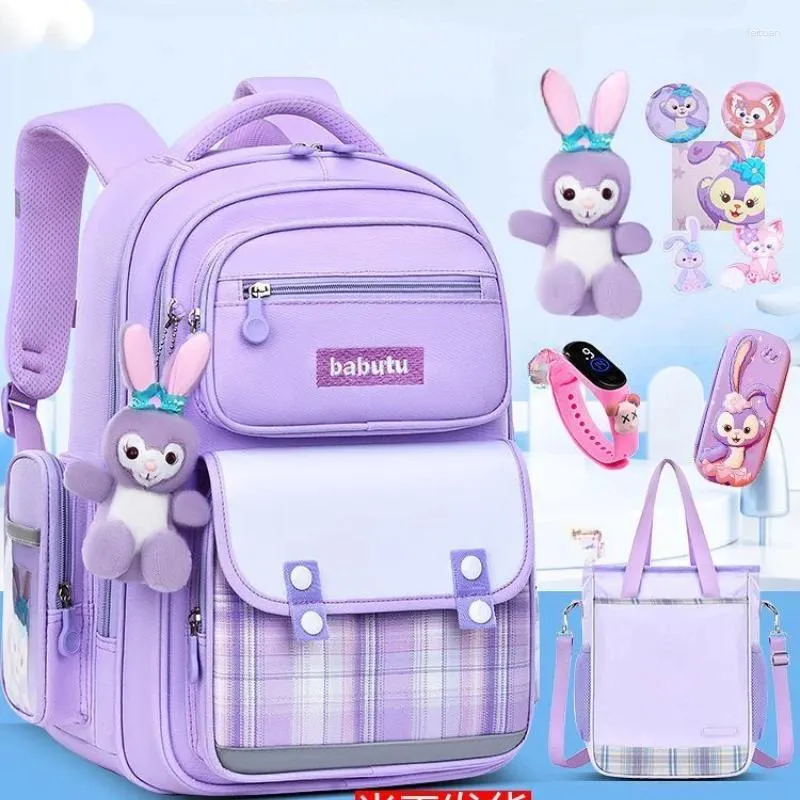 Waterproof Schoolbag for Girls: Large Capacity, Lightweight & Durable ...