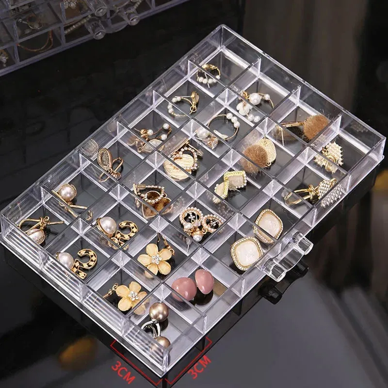 Large acrylic jewelry organizer store
