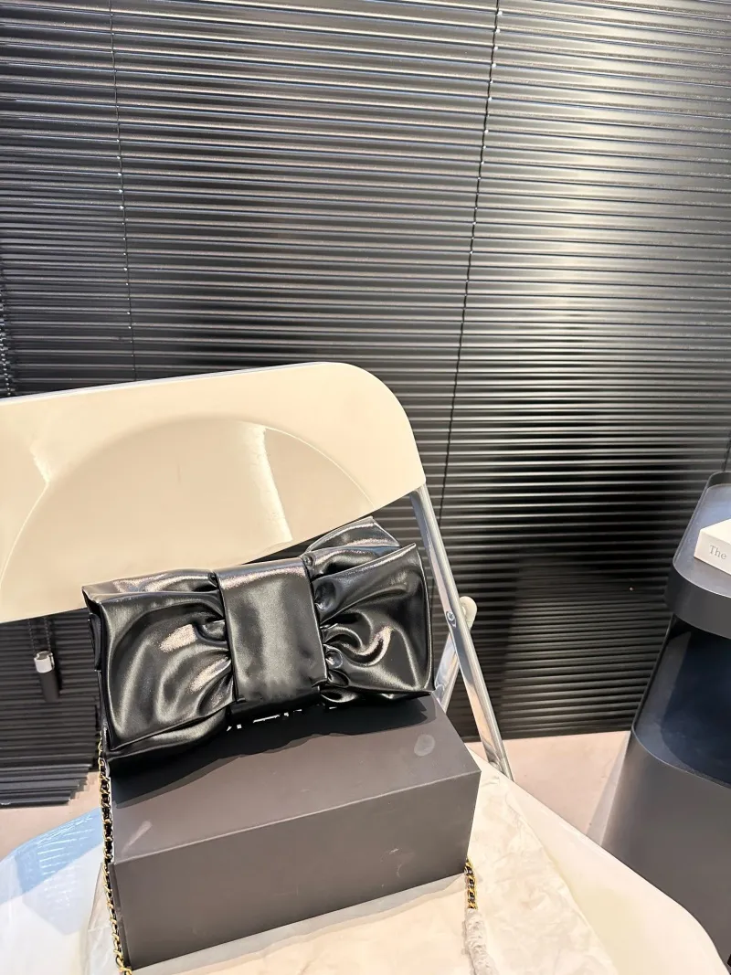 Designer Bow Tie Evening Handbags Women Fashion Shopping Shoulder Totes ...