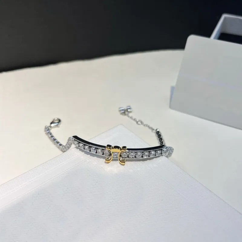 18K Gold Plated Copper Alloy Jewelry with Cubic Zirconia Stones and ...