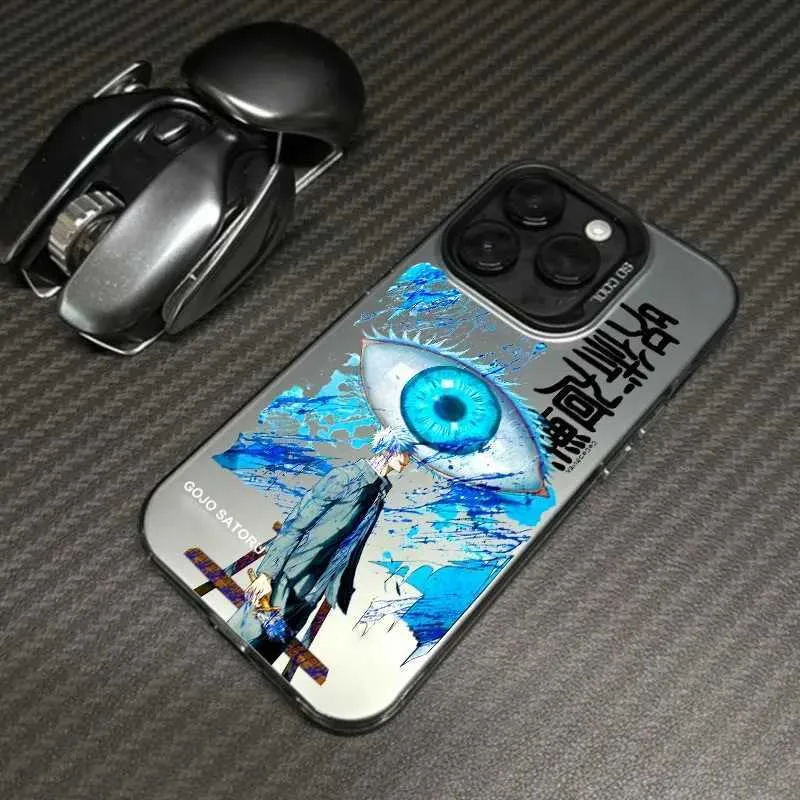Luxury Gojo Satoru Blu Ray Eye Rokform Cell Phone Case With Hard Cover ...