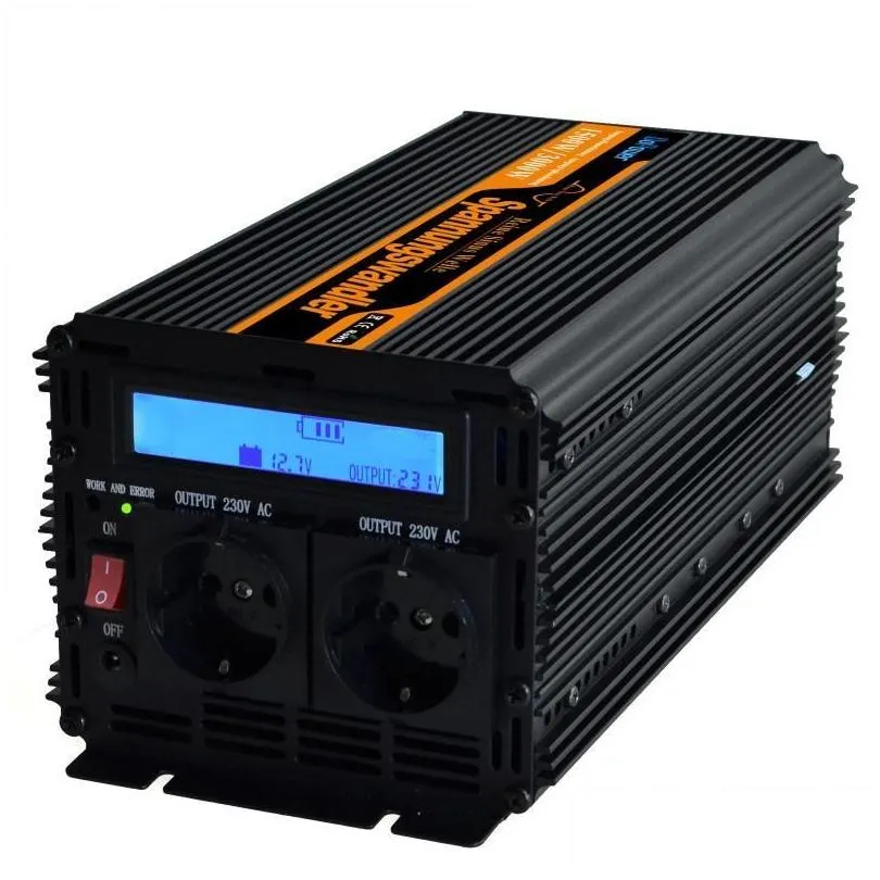 High Frequency Pure Sine Wave Toroidal Solar Inverter With Remote ...