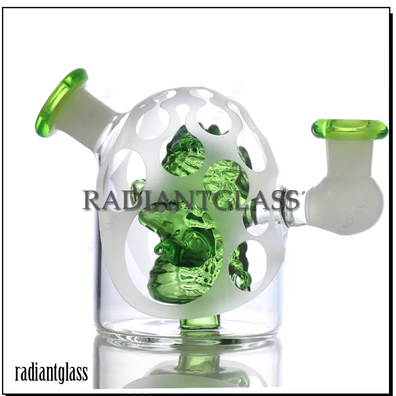 4 Inches Tiny Cute Crocodile Bong Bongs Thick Glass Oil Burner Water ...