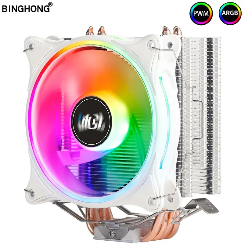 DHgate.com:LGA 1200 CPU Liquid Cooler, 4 Copper Pipe RGB Cooling Fan ...