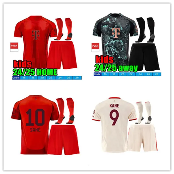 Kit De Portero Infantil 2024 #1 NEUER Camisetas De Fútbol 23 24 KANE ...