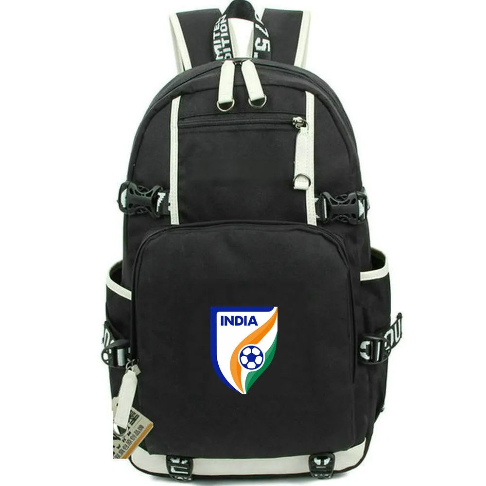 India Backpack National Football Team Daypack Country Soccer Stylish ...