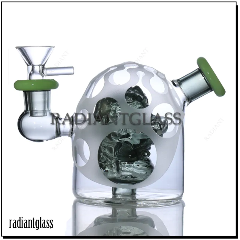 4 Inches Tiny Cute Crocodile Bong Bongs Thick Glass Oil Burner Water ...