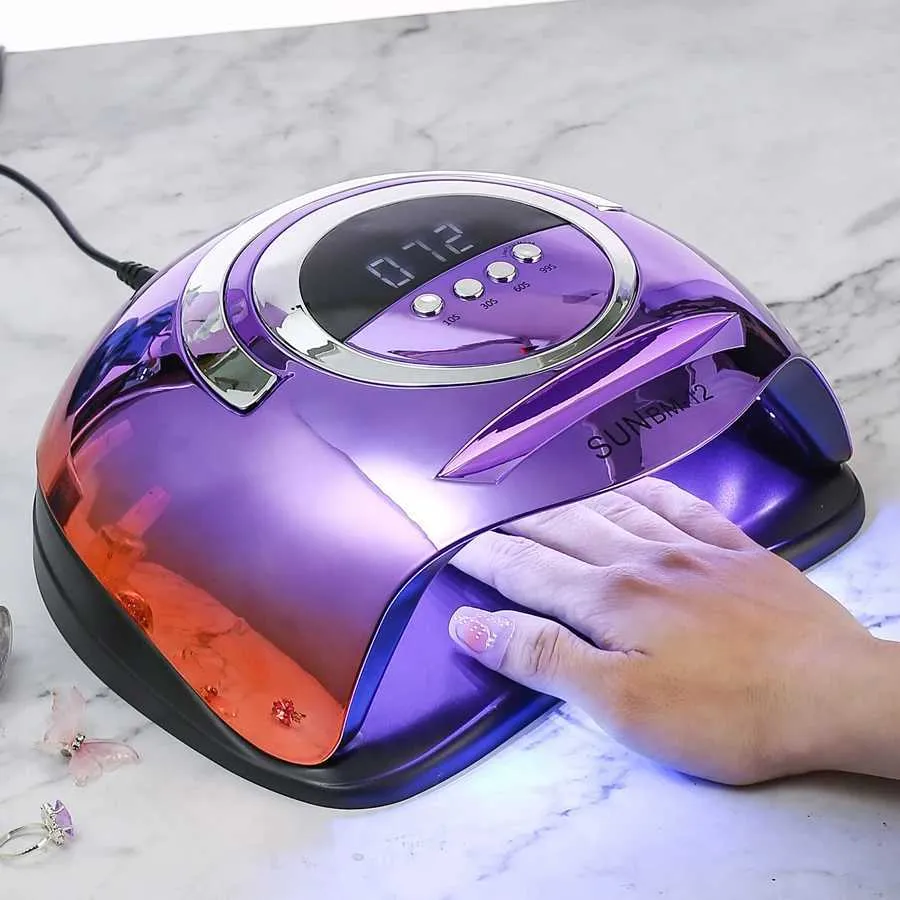 UV LED Nail Dryer - 320W Professional Lamp with 72 Beads for Fast ...